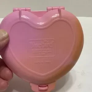 polly pocket | Toys | Vintage 989 Bluebird Polly Pocket Pink Heart ...
